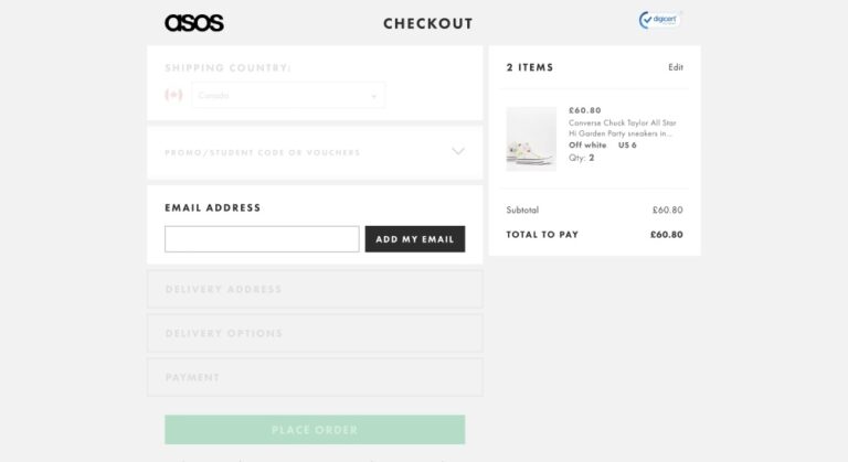 Top 13 Examples of High-Converting Checkout Page Design in 2024 ...