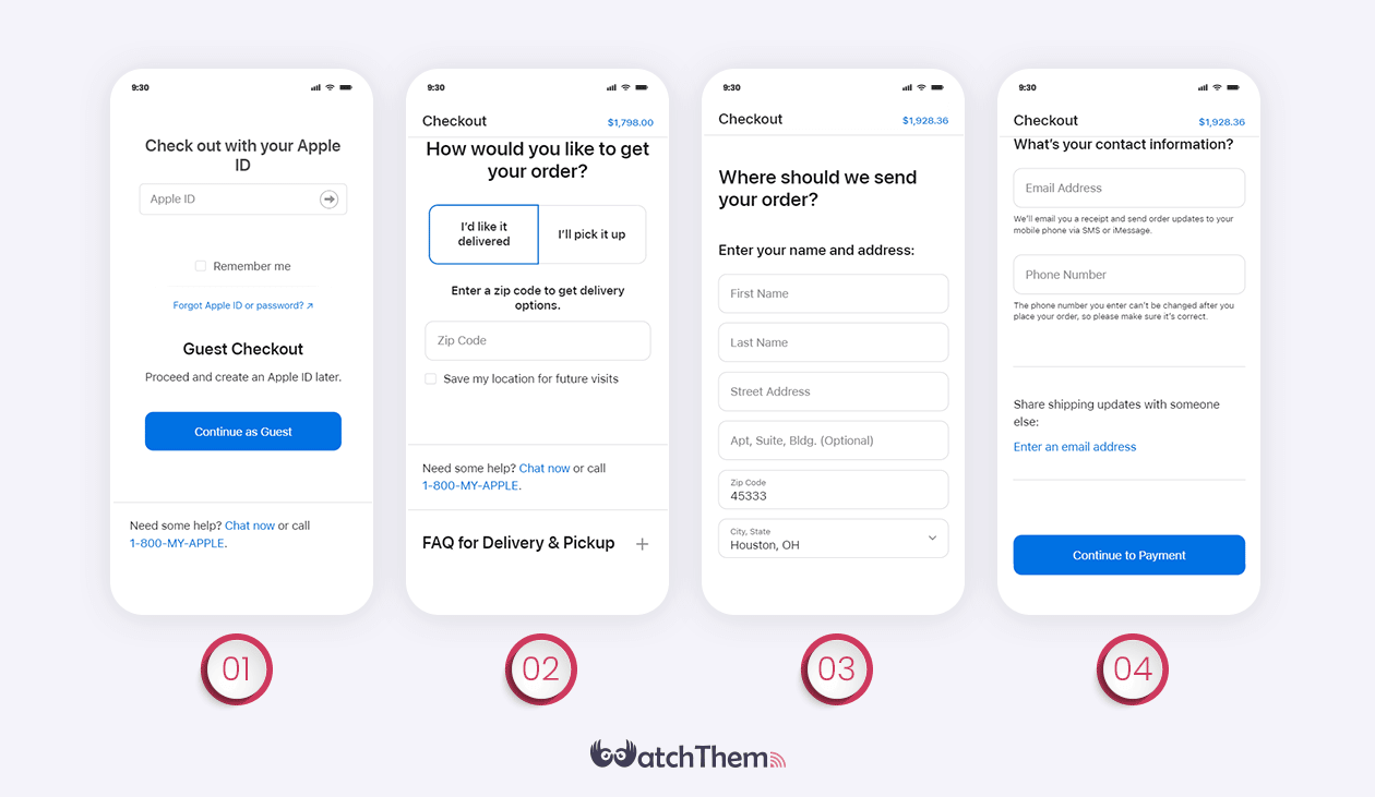 8 Examples of High-Converting Checkout Page Design in 2023: Desktop and ...
